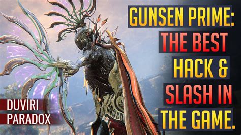 Warframe GUNSEN PRIME Its Better Than Kronen Prime Duviri Paradox
