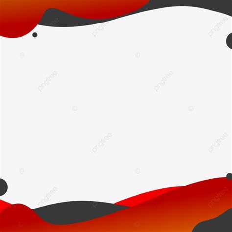 Red And Black Abstract Waves Abstract Wave Frames PNG Transparent