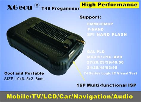 Programmateur Universel XGecu T48 Avec 17 Adaptateurs USB