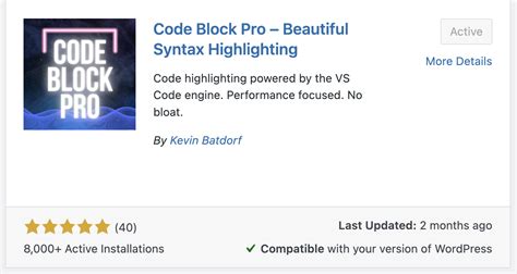 Code Syntax Highlighting In Headless Wordpress Builders