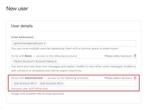 adding and managing users tpg telecom messaging hub