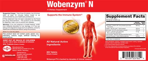 Wobenzym® N Healthy Habits Living