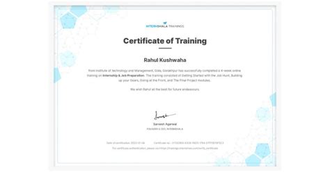 Rahul Kushwaha On Linkedin Successfully Completed The Internship And Job