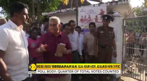 Gotabaya Rajapaksa Wins Sri Lanka Presidential Election South Asia