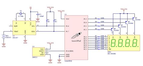 Build A Launchpad Controlled Clock With Temperature And Humidity Meter