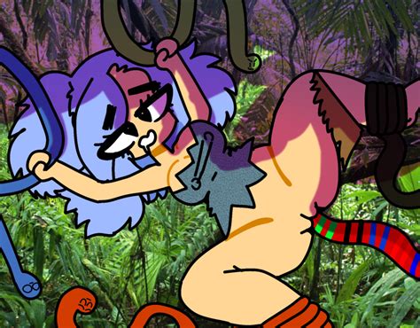 Rule 34 Ahe Gao Blue Hair Nipples Visible Through Clothing Rameny