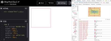 Css Box Model Display Properties And Css Resets By Matt Basile Matts Lambda Minutes Medium