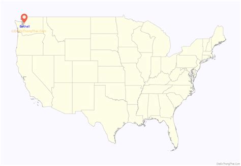 Map Of Bothell City Thong Thai Real