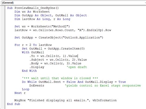 How To Create A Macro To Send Email From Excel Using VBA Excel Insider