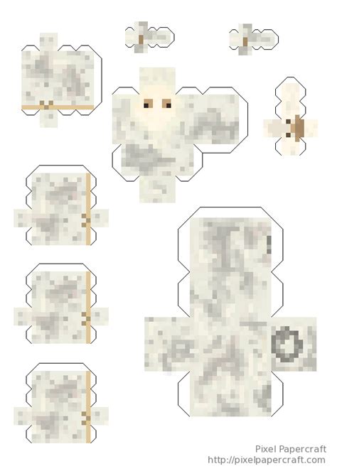 Papercraft Llama All Colours 111 Minecraft Minecraft Mini