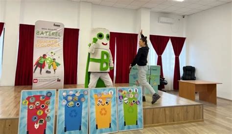10 000 De Elevi Din 300 De școli Vor Participa în Săptămâna Verde în Programul De Reciclare A