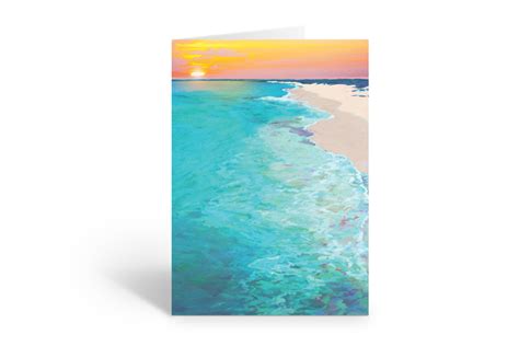 Stonehouse Collection Beach Ocean Shore Note Cards