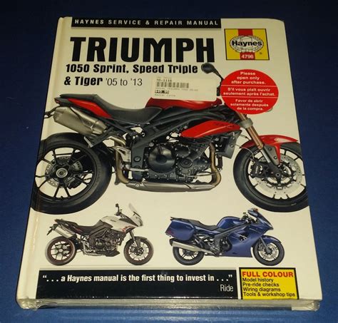 Triumph 1050 Sprint Speed Triple And Tiger Service And Repair Manual
