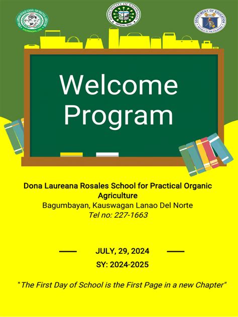 Welcome Program Pdf