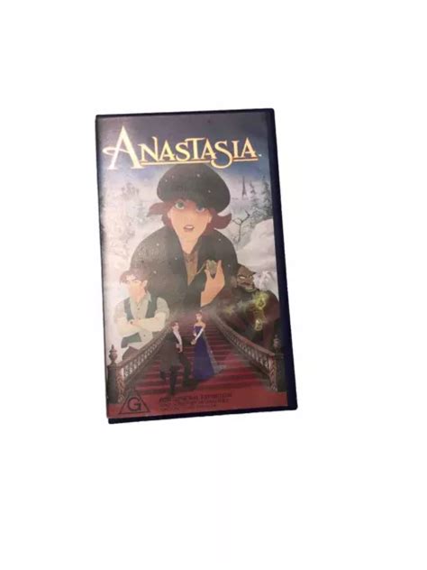Vhs Anastasia 1998 Big Box Animated 20th Century Fox Video Meg Ryan