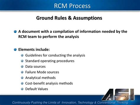 PPT RCM Process Overview Pushing The Limits Of Innovation Technology PowerPoint