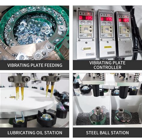Semi Auto Caster Assembly Machine Caster Assembly Machine Turing