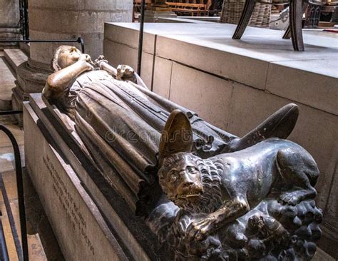 Sarcophagus Of Richard The Lionheart At The Rouen Cathedral France