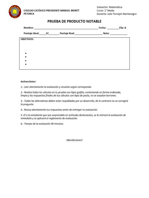 prueba de producto notable fa y fb pdf