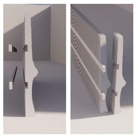 Parametric Ripple Wall Art Panel 3d Wooden Wall Decor Modern Cnc File Abstract Sound