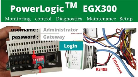 Power Logic Egx300 Configuration Easy Plc Youtube