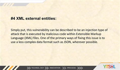 Owasp Top 10 Vulnerabilities List Pptx