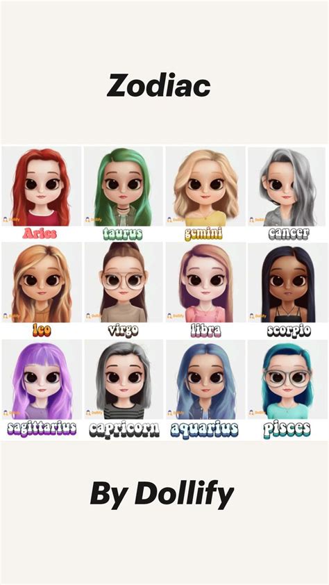 Zodiac By Dollify Taurus And Gemini Sagittarius And Capricorn