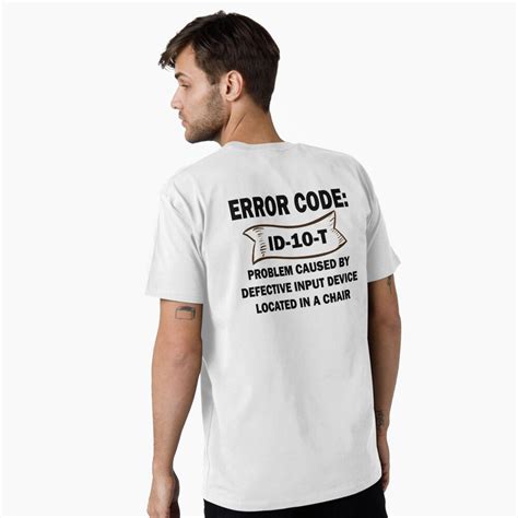 Coders Programmer Motto Error Code Id 10 T Problem Caused By