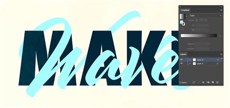 How To Create An Overlapping Text Layout In Adobe Illustrator