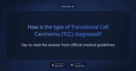 How Is The Type Of Transitional Cell Carcinoma Tcc Diagnosed