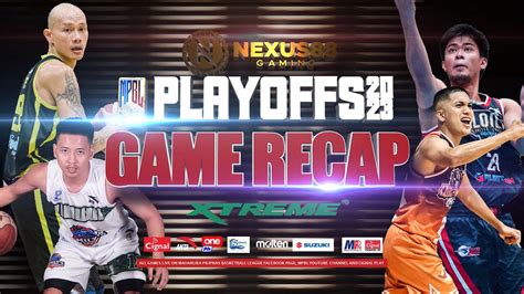 MPBL Playoffs Game Recap October 7 2023 Ep2 YouTube