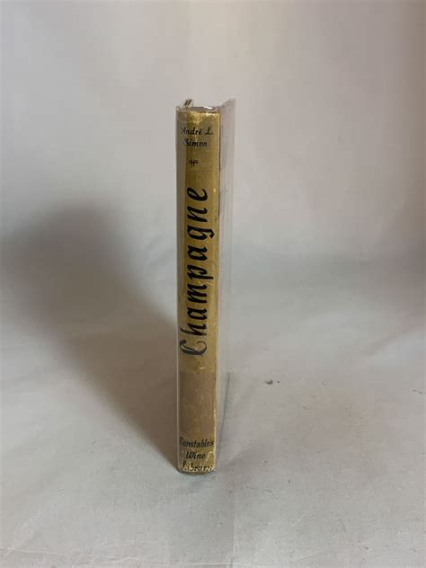 André Simon Champagne Andc First Edition 1934
