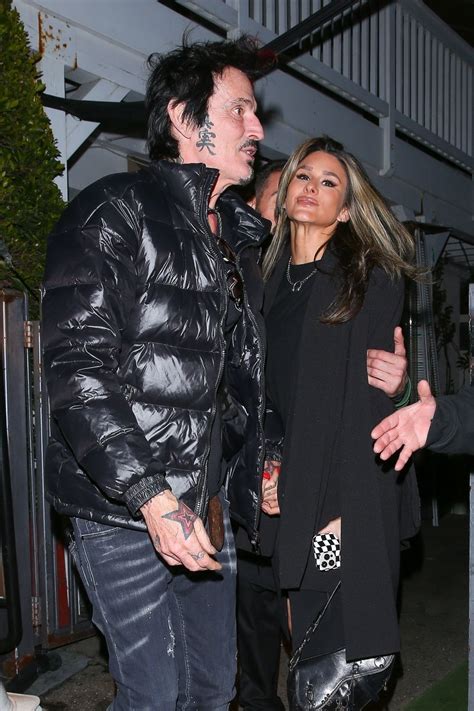 Brittany Furlan And Tommy Lee Out For Dinner At Giorgio Baldi In Santa