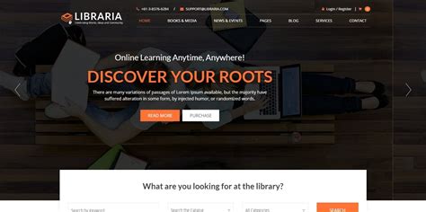 20 Best Bookstore Website Templates 2025 Uicookies