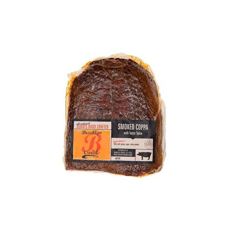 Brooklyn Cured Smoked Copa Wtasso Spice 1 14lb Agora Foods