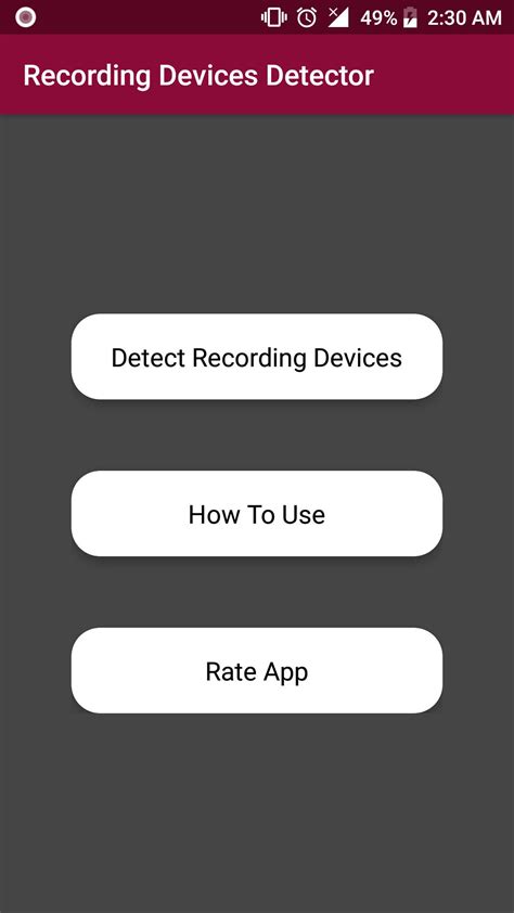 Microphone Detector Hidden Recording Device Detect Apk For Android Download