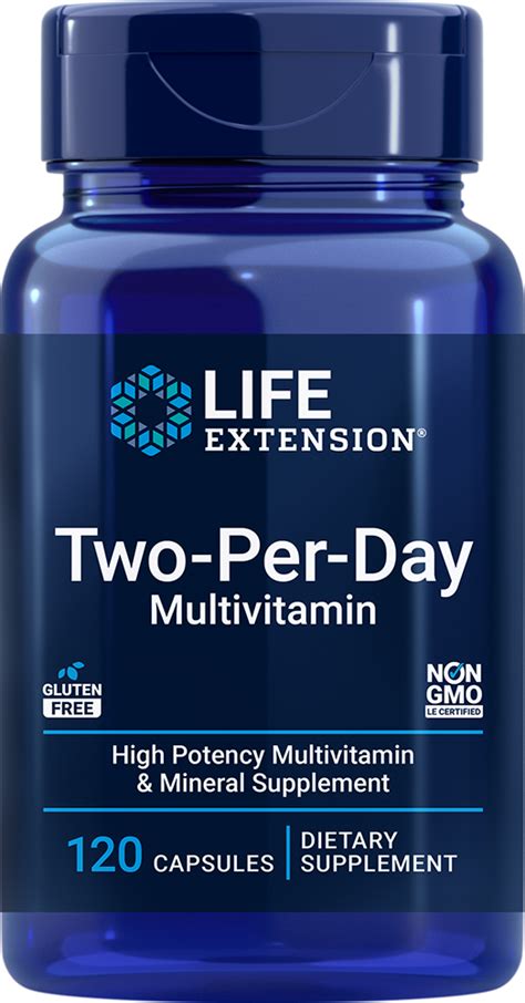 Two-Per-Day Capsules, 120 capsules | Life Extension