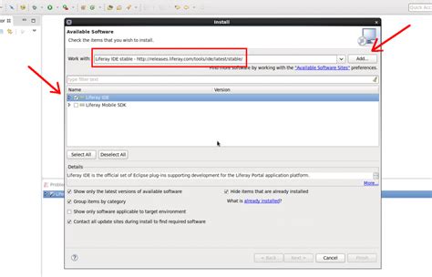 Configurare Liferay Plugin SDK In Eclipse Giuseppe Urso Blog
