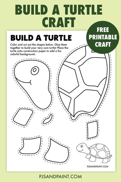 Build A Turtle Printable