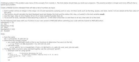 Solved Challenge Problem This Problem Uses Many Of The Chegg Com