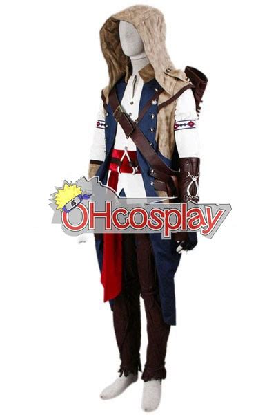 Assassins Creed Costume Uk Iii Connor Render Cosplay Costume Deluxe
