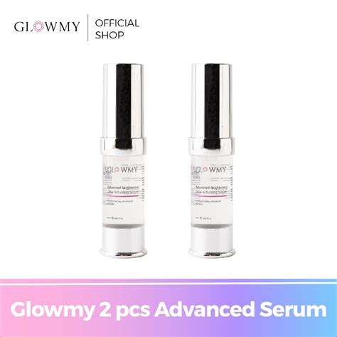 Jual Glowmy Advanced Brightening Glow Activating Serum 2 Pack Shopee