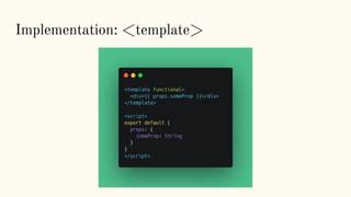 Functional Components in Vue.js