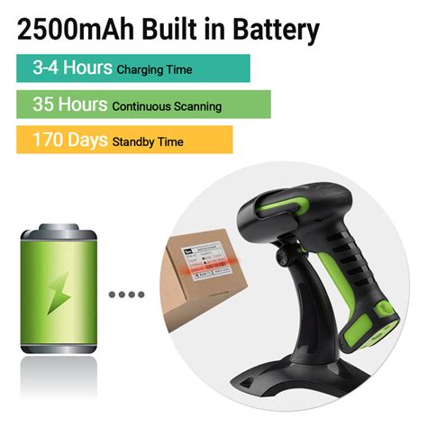Tera Digital 8100 Barcode Scanner Industrial Qr 2d Wireless Bar Code