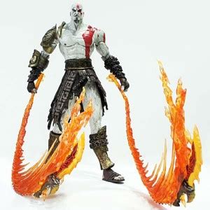 Toy Mela God Of War Gow Kratos Action Figure Neca Series Player Select Kratos With Flaming