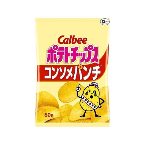 위메프플러스 가루비 콘소메 일본 감자과자 칼비 포테이토칩 Calbee 60g 12개입 남성화장품