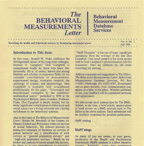 Surveying High Risk Sexual Behaviors Behavioral Measurement Database Services