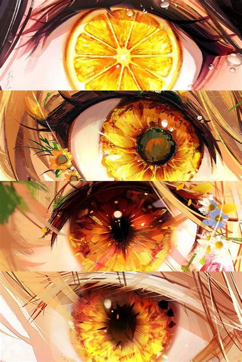 Aesthetic Eyes Aesthetic Art Aesthetic Anime Yellow Aesthetic Eyes
