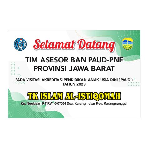 Jual Spanduk Banner Visitasi Akreditasi Bisa Custom Free Shopee Indonesia