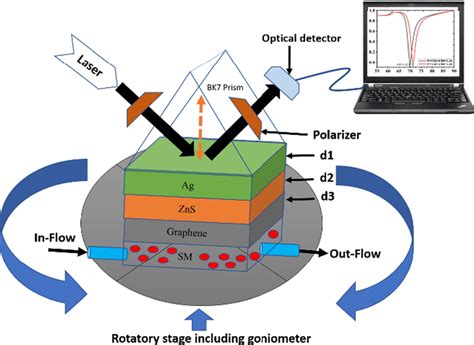 Proposed Layered Spr Biosensor Design Download Scientific Diagram